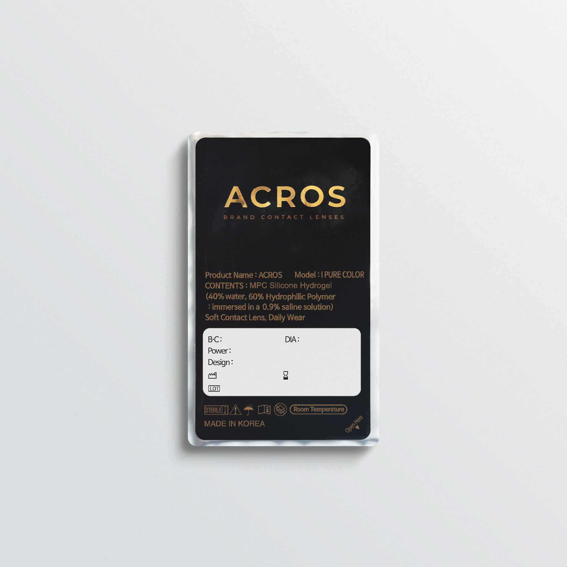 Sundae Brown | ACROS Brand Contact Lenses - Kính áp tròng tiêu chuẩn Mỹ