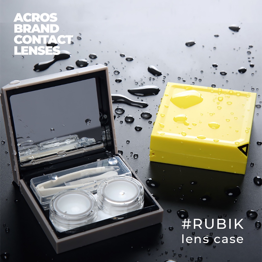 Rubik Case | ACROS Brand Contact Lenses - Kính áp tròng tiêu chuẩn Mỹ